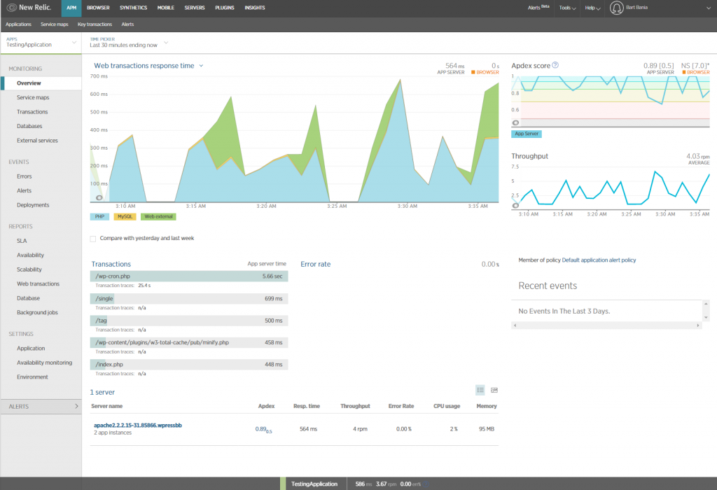 New Relic -How to use it on Layershift Jelastic PaaS